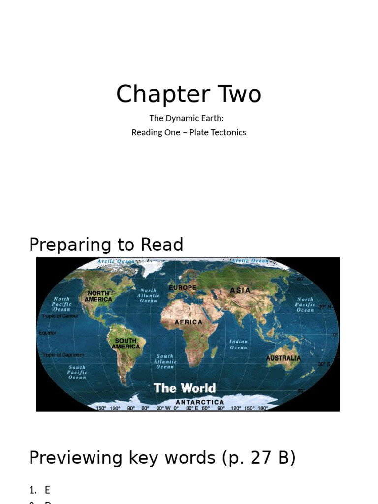 295 Chapter 2 Reading 1 | PDF | Plate Tectonics | Nature