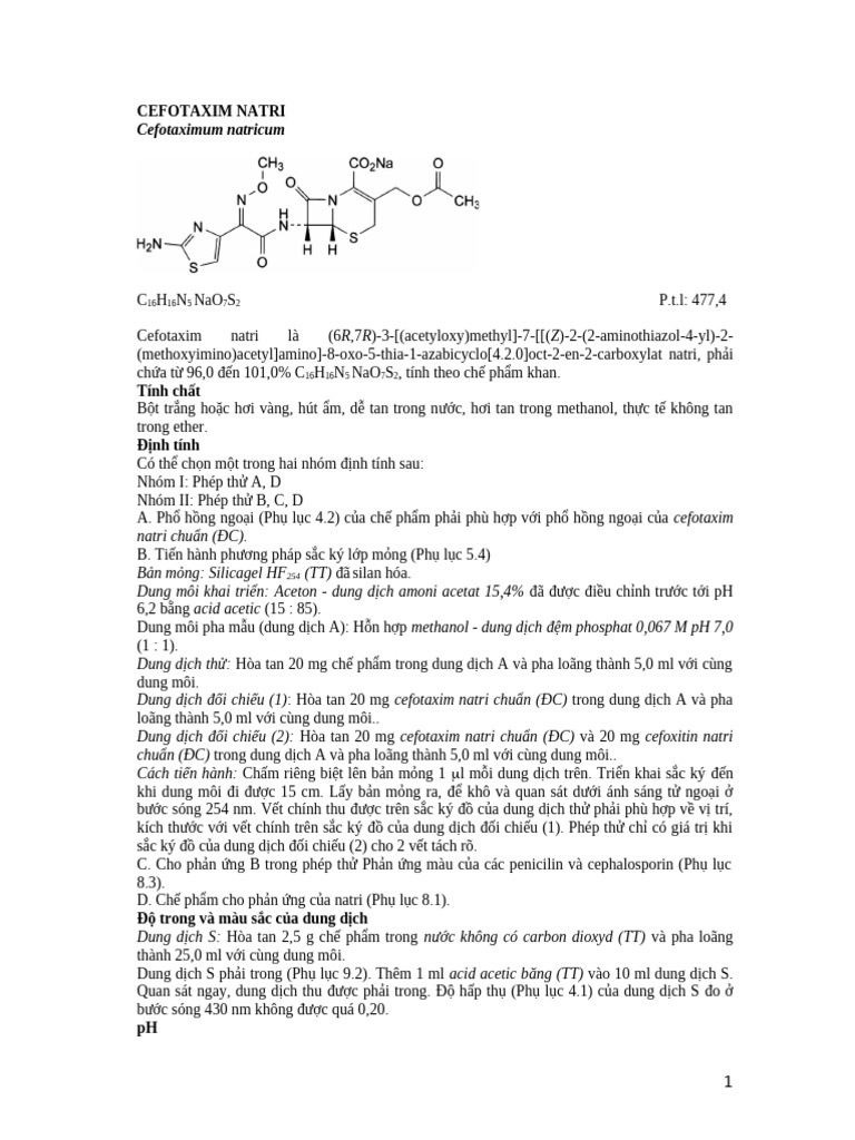 Cefotaxim | PDF