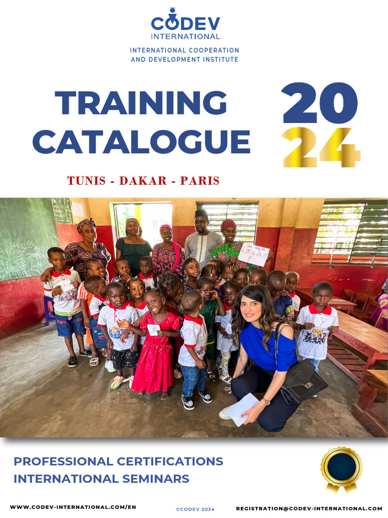 Catalogue English Codev International 2024 | PDF | Mentorship | Capacity Building