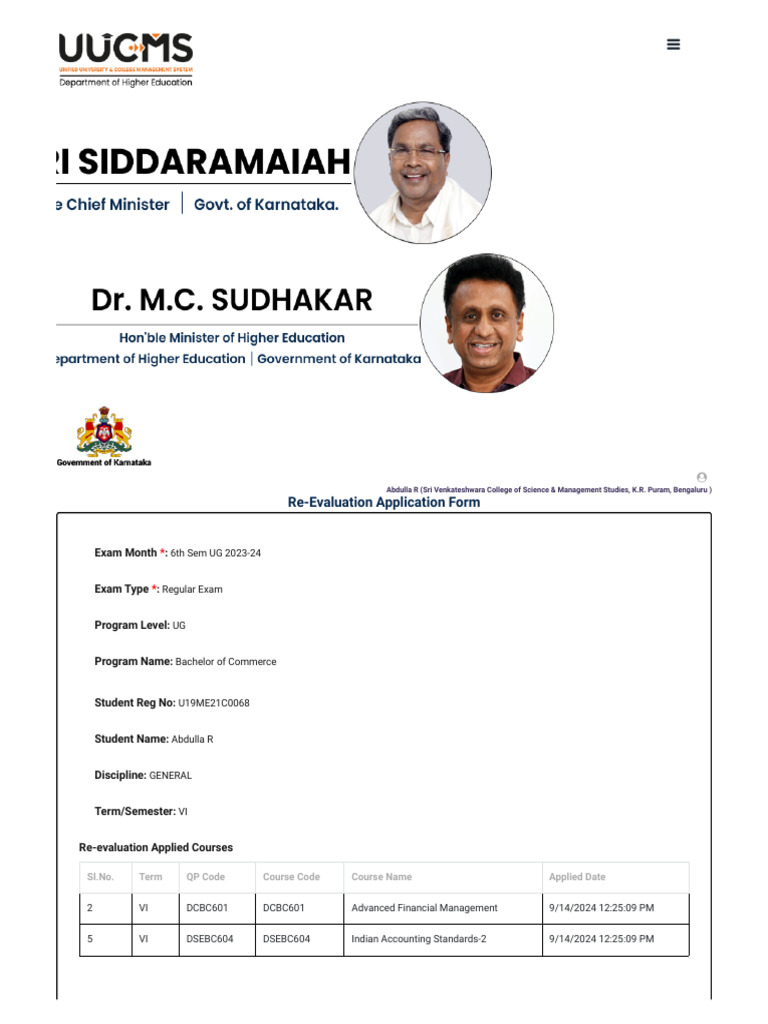 UUCMS - Unified University College Management System | PDF | Service ...