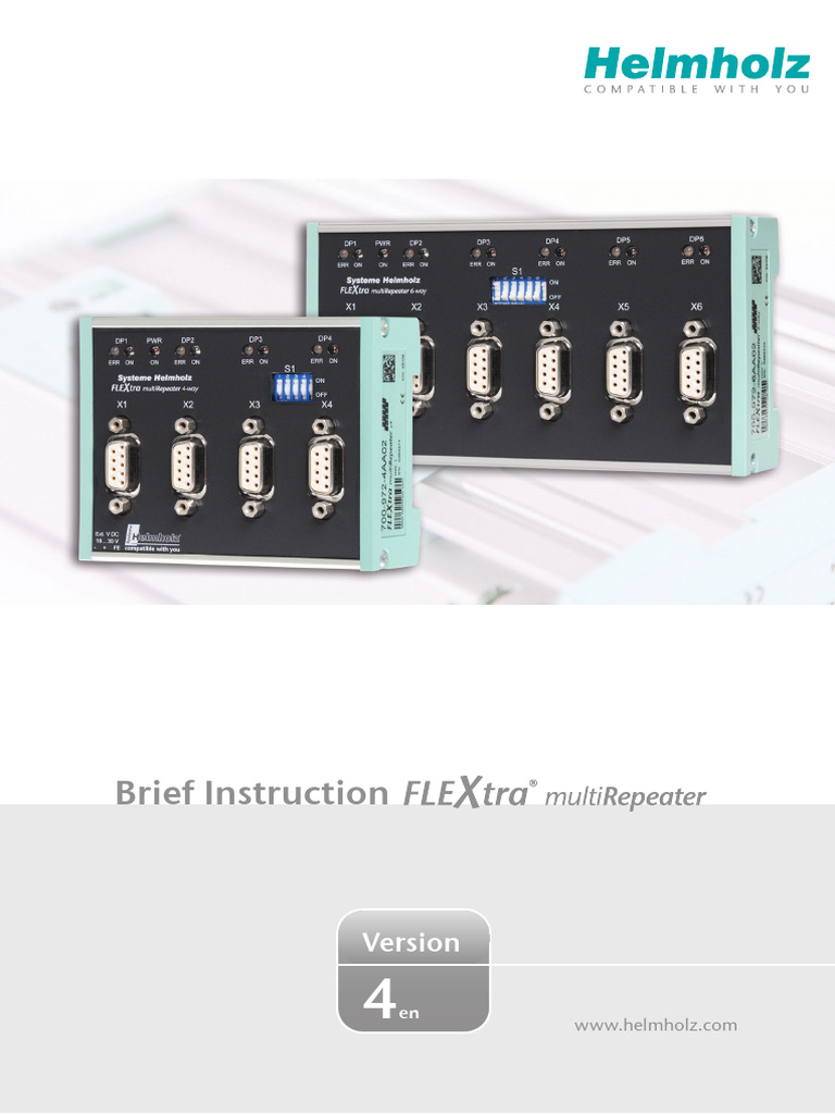 FLEXtra MultiRepeater Brief Instruction en 4 | PDF | Power Supply ...