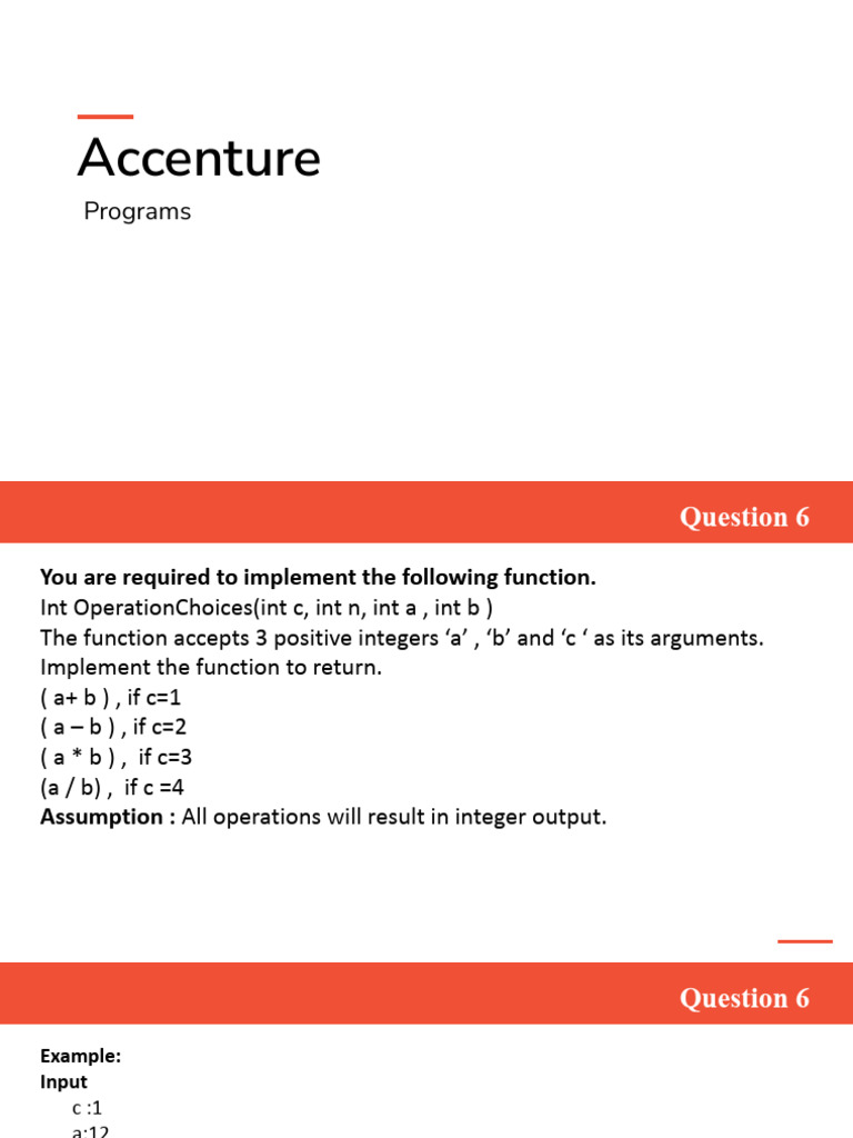 Accenture Coding (6-10).pptx | PDF