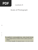 Aerial Photography Scale Determination | PDF | Camera | Length