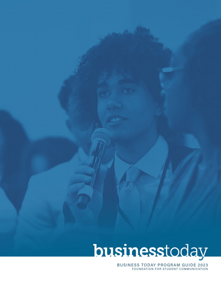 Business Today Program Guide 2023 | PDF | Business