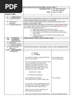 Detailed Lesson Plan Primary Colors Semis | PDF | Color | Red