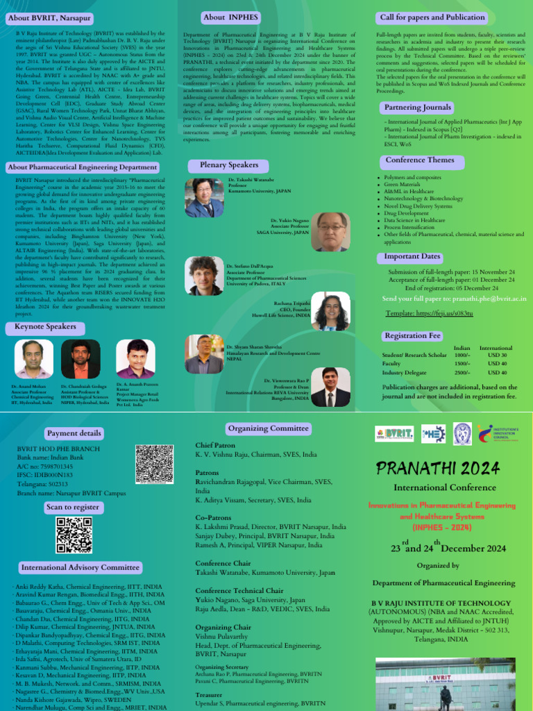 Pranathi Brochure - 30 OCT Final | PDF | Art | Computers