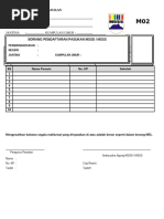 Borang R01, R02 - MSSD B.sepak - 2024 | PDF