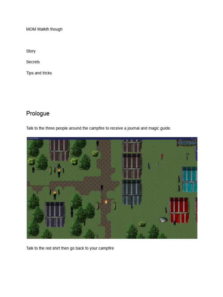 Monarch of Magic Picture Walkthrough | PDF