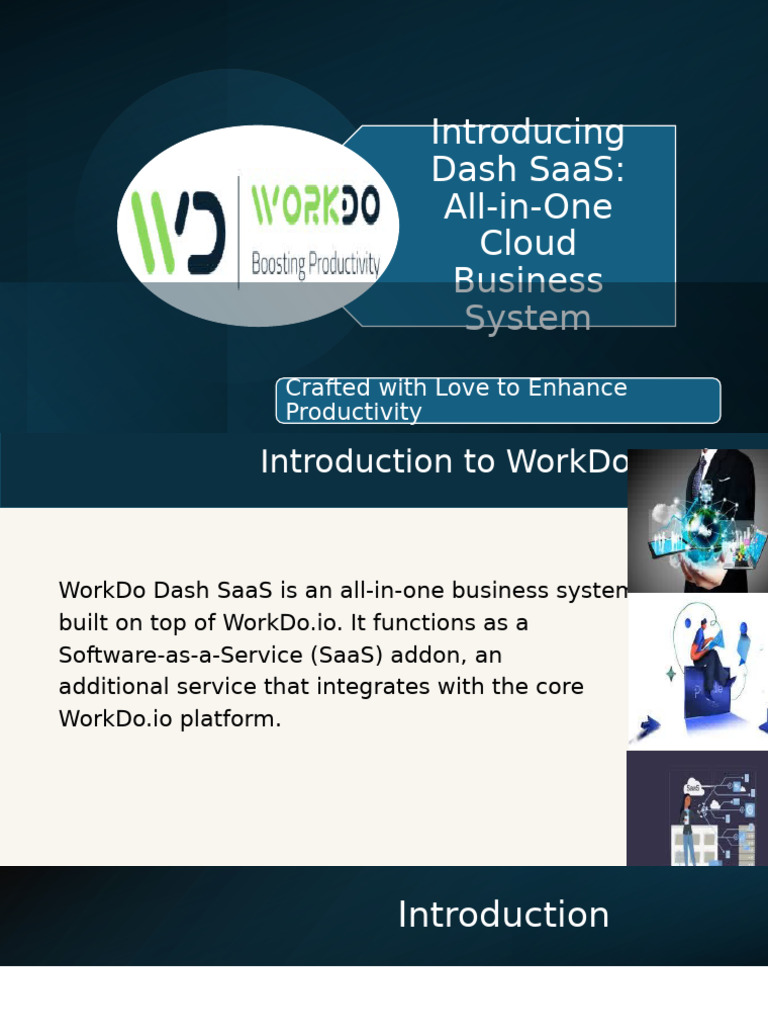 Pitch Deck Dash-SaaS.. | PDF | Software As A Service | Mobile App