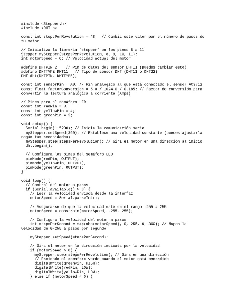 Codigo Microcontrolador | PDF | Ingeniería Informática | Informática