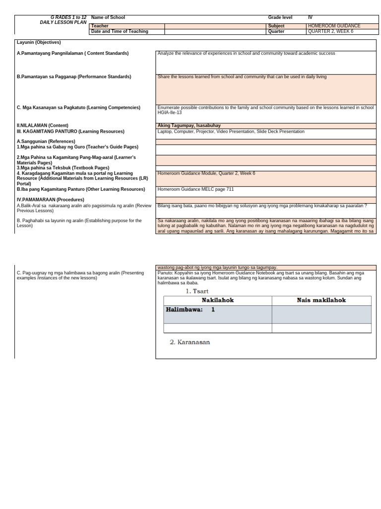 G4-Homeroom Guidance-Q2w6 | PDF