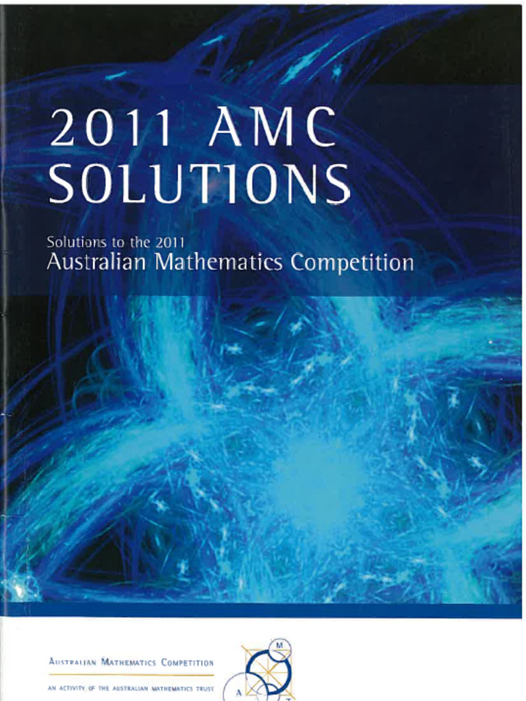 2011 AMC Solutions From JR | PDF