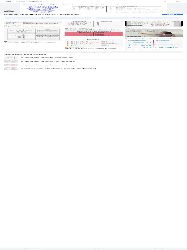 Algebra Proofs Google Search Pdf