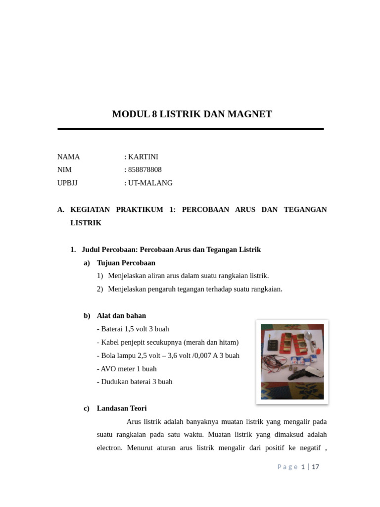 Praktikum Ipa Modul8 | PDF