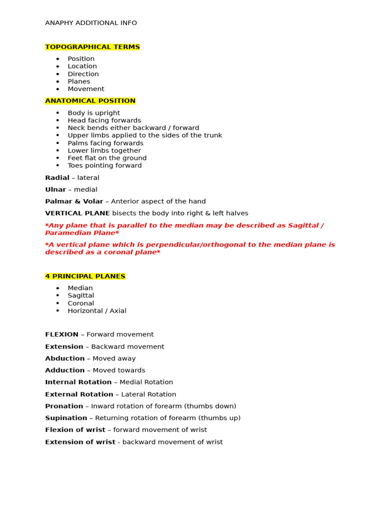 Anaphy Additional Info | PDF | Language Arts & Discipline