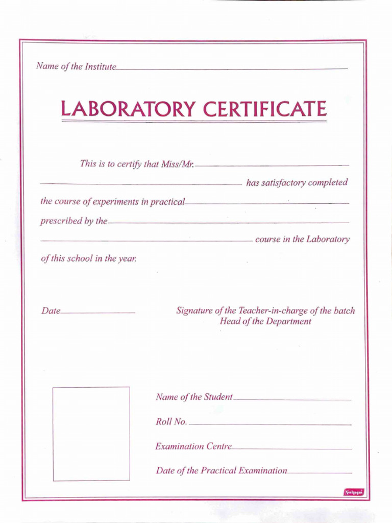 CERTIFICATE | PDF