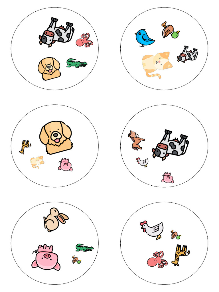 Dobble Cards Shapes | PDF