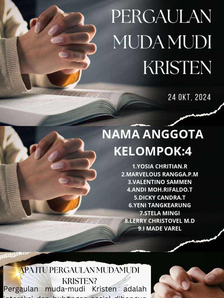 Pergaulan Muda Mudi Kristen | PDF