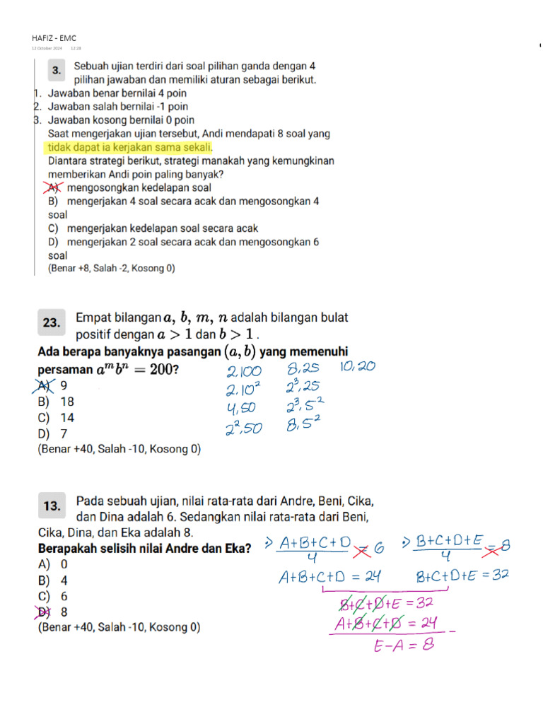 HAFIZ - EMC (12 Okt 2024) | PDF