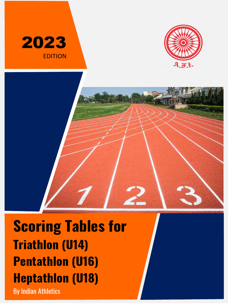 Points Table Combined Events u14 u16 u18 (1) | PDF | Athletics ...