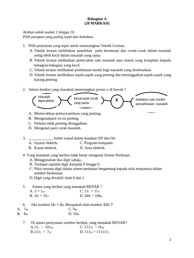 2018 ASK T1 PPT Soalan Siap | PDF