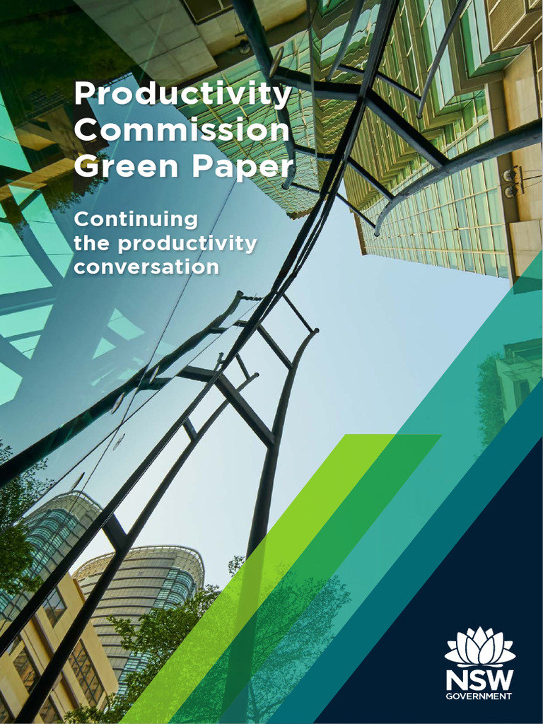 Productivity Commission Green Paper FINAL | PDF | Vocational Education ...