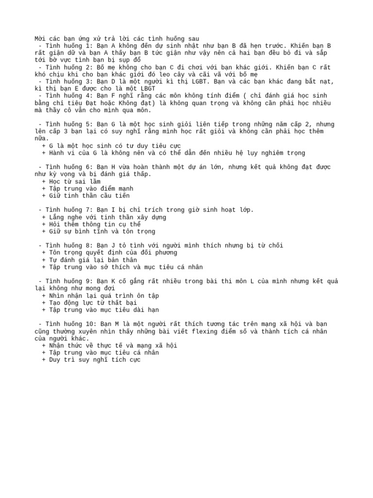 Tinh Huong TNHN | PDF