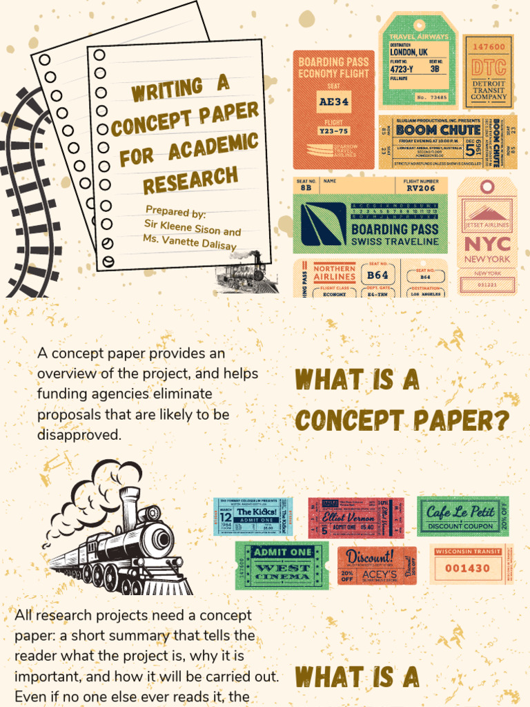 Writing an Academic Concept Paper | PDF | Definition | Methodology
