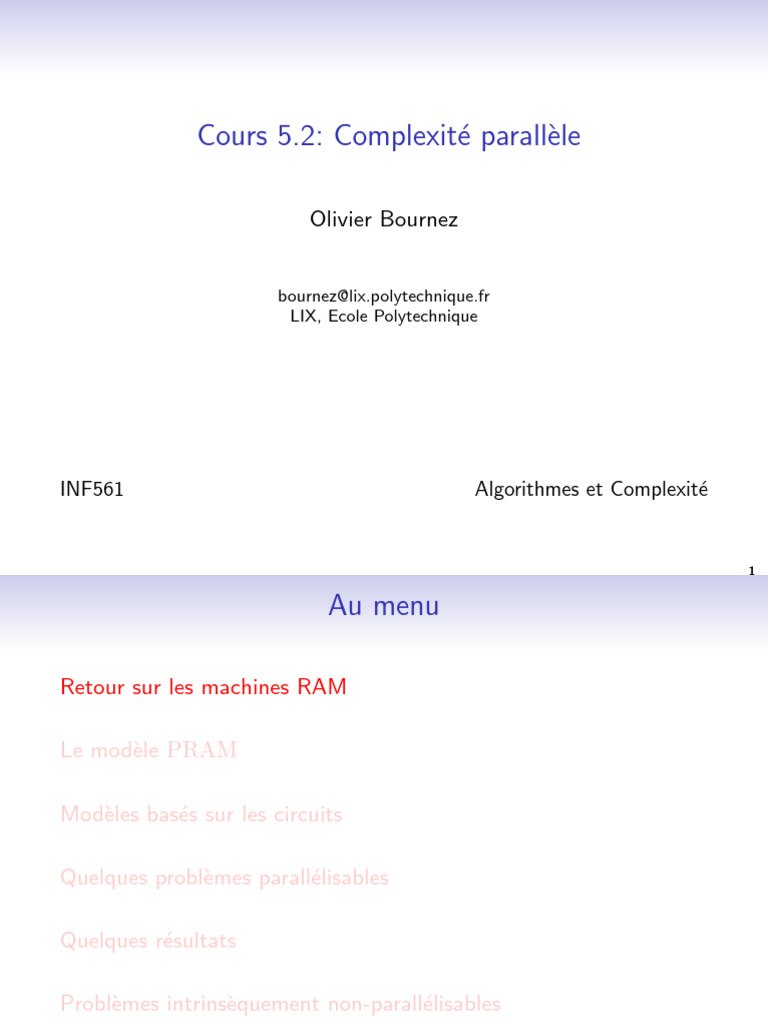 Cours5 2 Slides | PDF | Matrice (Mathématiques) | Théorie de la ...