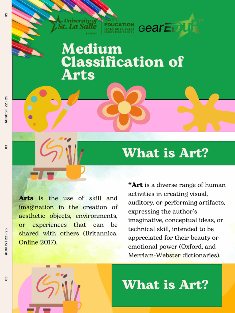 Classification of Art Forms | PDF | The Arts | Theatre
