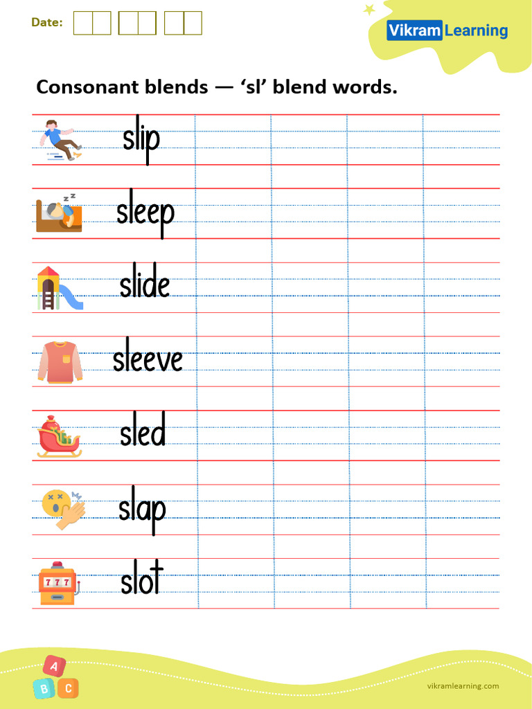 Vikram Learning Printable Worksheets 1712199699892 | PDF
