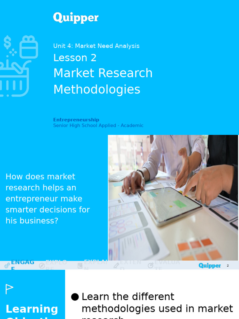 ENT PS Unit4 Lesson2 Final | PDF | Methodology | Focus Group
