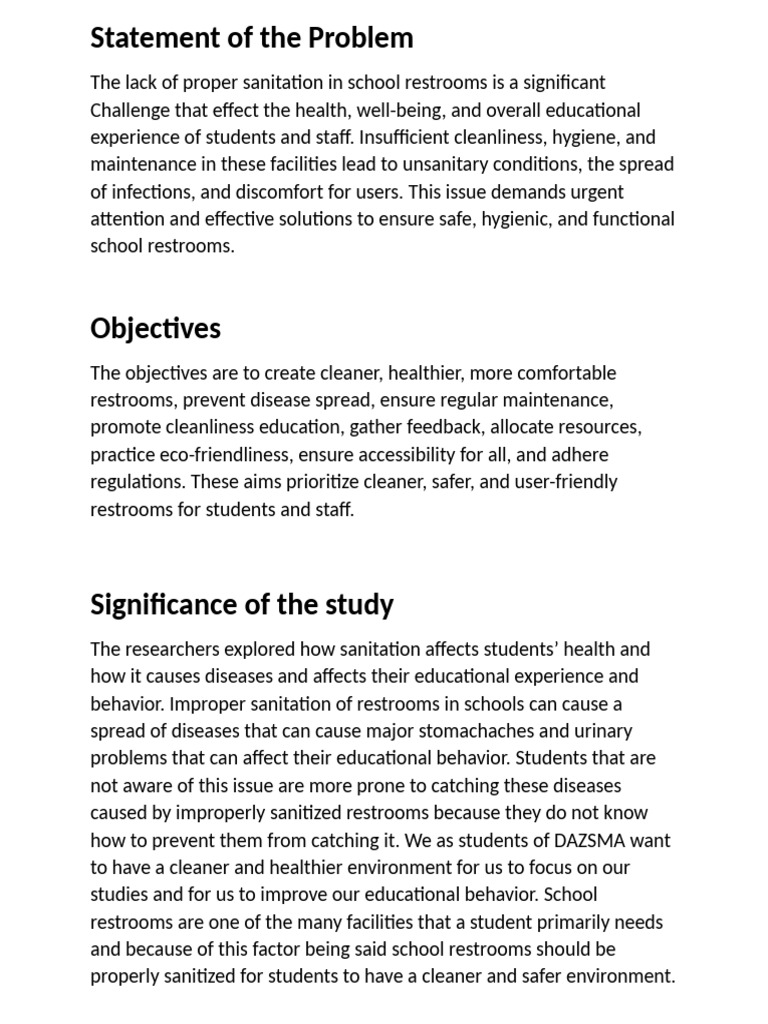 Research | PDF | Public Toilet | Sanitation