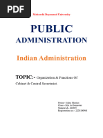 Cabinet Secretariat - Handbook On Cabinet Notes | PDF | Government Of ...