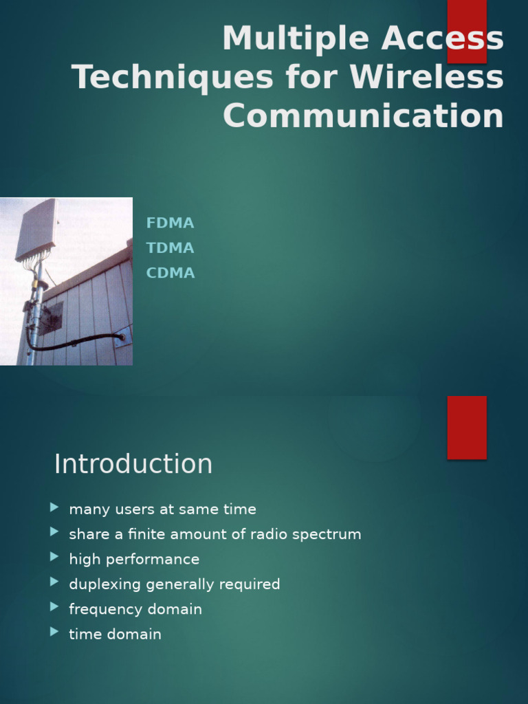 XDMA Schemes | PDF | Channel Access Method | Duplex (Telecommunications)