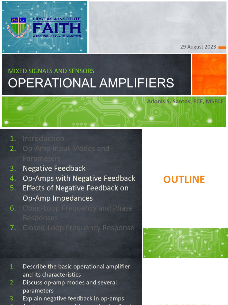 CPE-MIX 03 Operational Amplifier 2 | PDF | Operational Amplifier ...