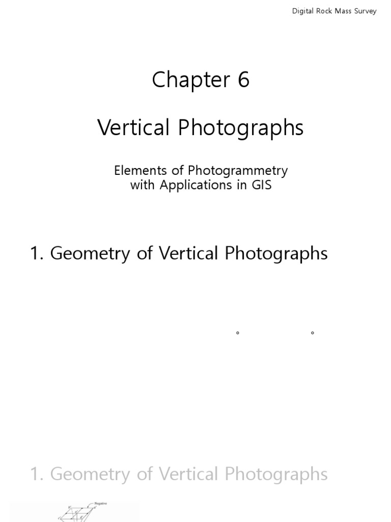 05 - Photogrammetry-ch6-Vertical Photographs | PDF | Sea Level | Height