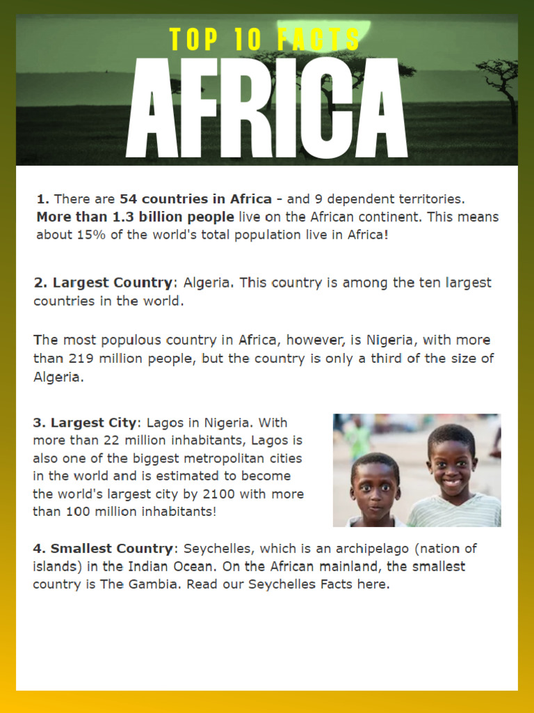 Africa | PDF