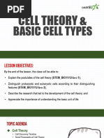 Wacky Cell Theory History Timeline | PDF | Microscopy | Science