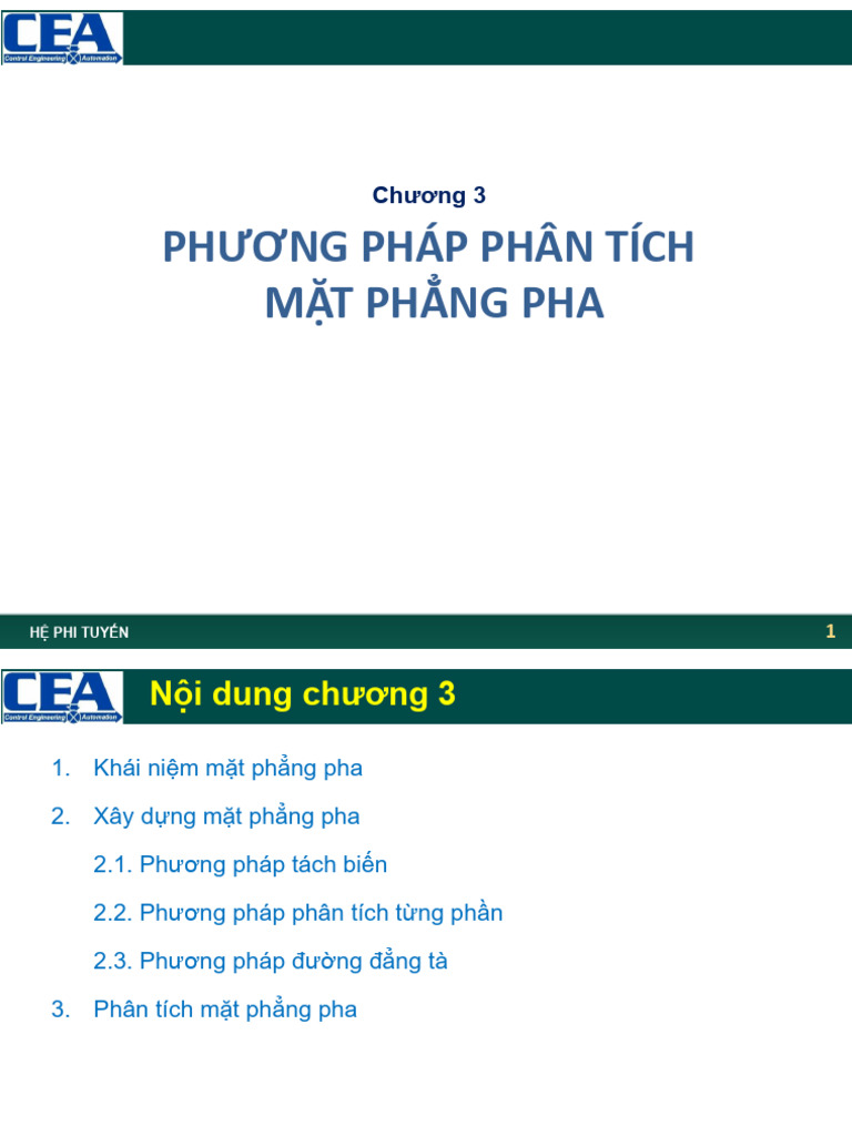 Chuong 3 Phan Tich Mat Phang Pha | PDF