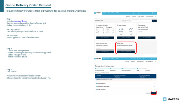 Online Delivery Order Request Guide | PDF | Finance & Money Management