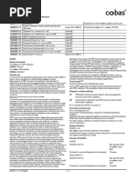 Roche CRP Test Kit Overview | PDF | C Reactive Protein | Detection Limit
