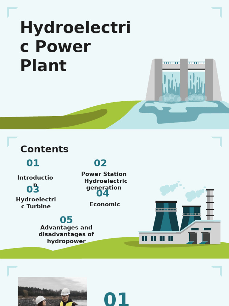 Hydroelectric Power Plant Project Proposal by Slidesgo1 | PDF ...