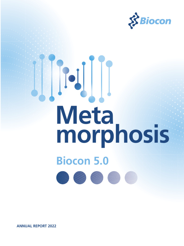 Biocon Annual Report 2022 Overview | PDF | Biopharmaceutical | Mergers ...