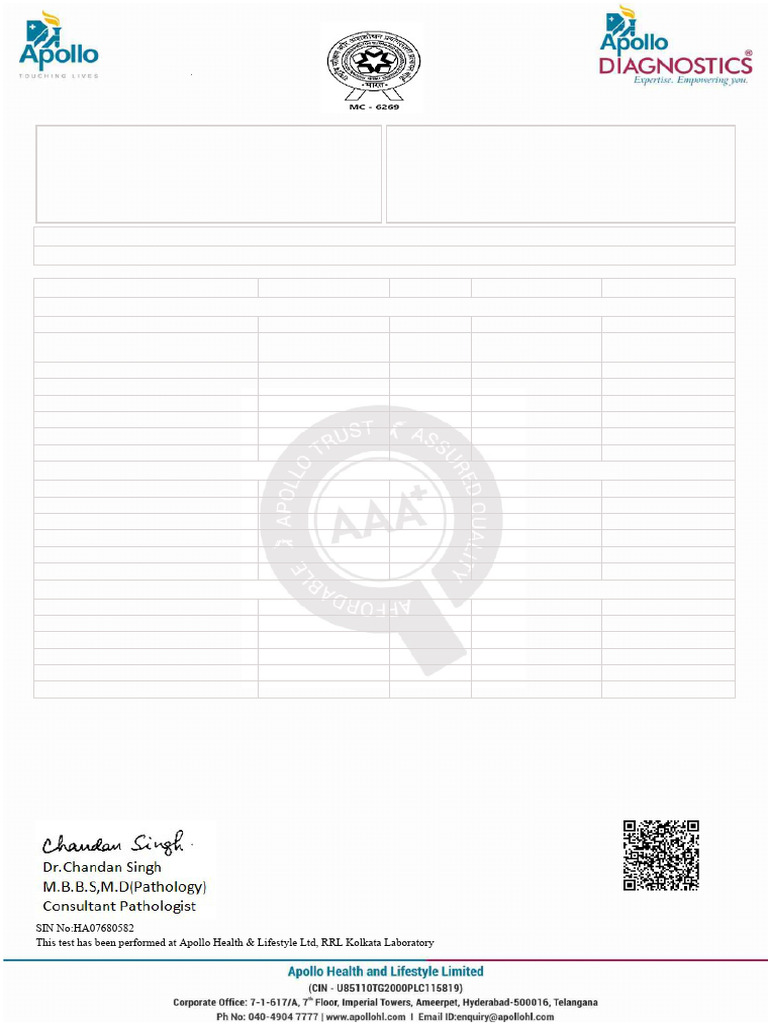 Comprehensive Health Test Results | PDF | Liver | Clinical Medicine