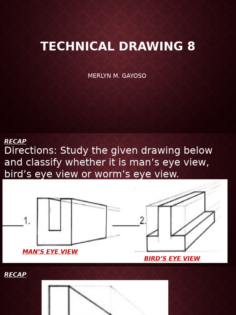 Common Types of Perspective Drawing | PDF | Career & Growth | Teaching ...