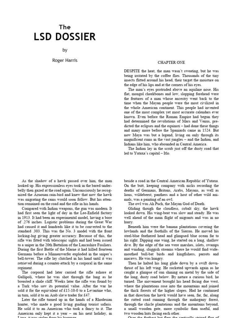 Michael Moorcock - The LSD Dossier | PDF | Cavalry