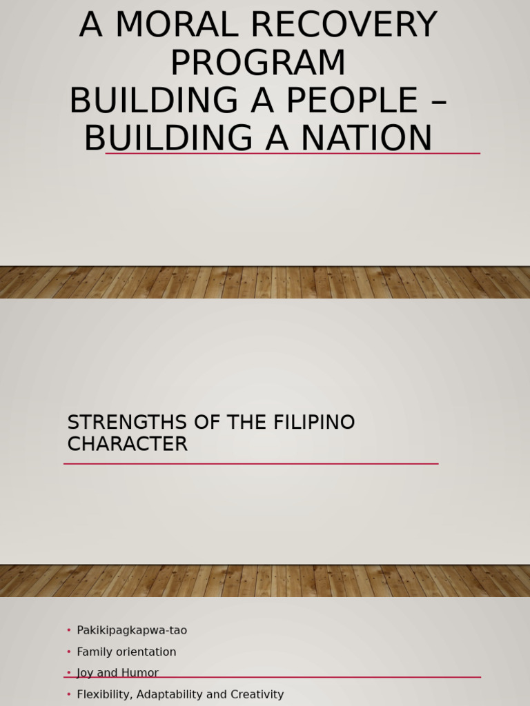 A Moral Recovery Program | PDF | Wellness