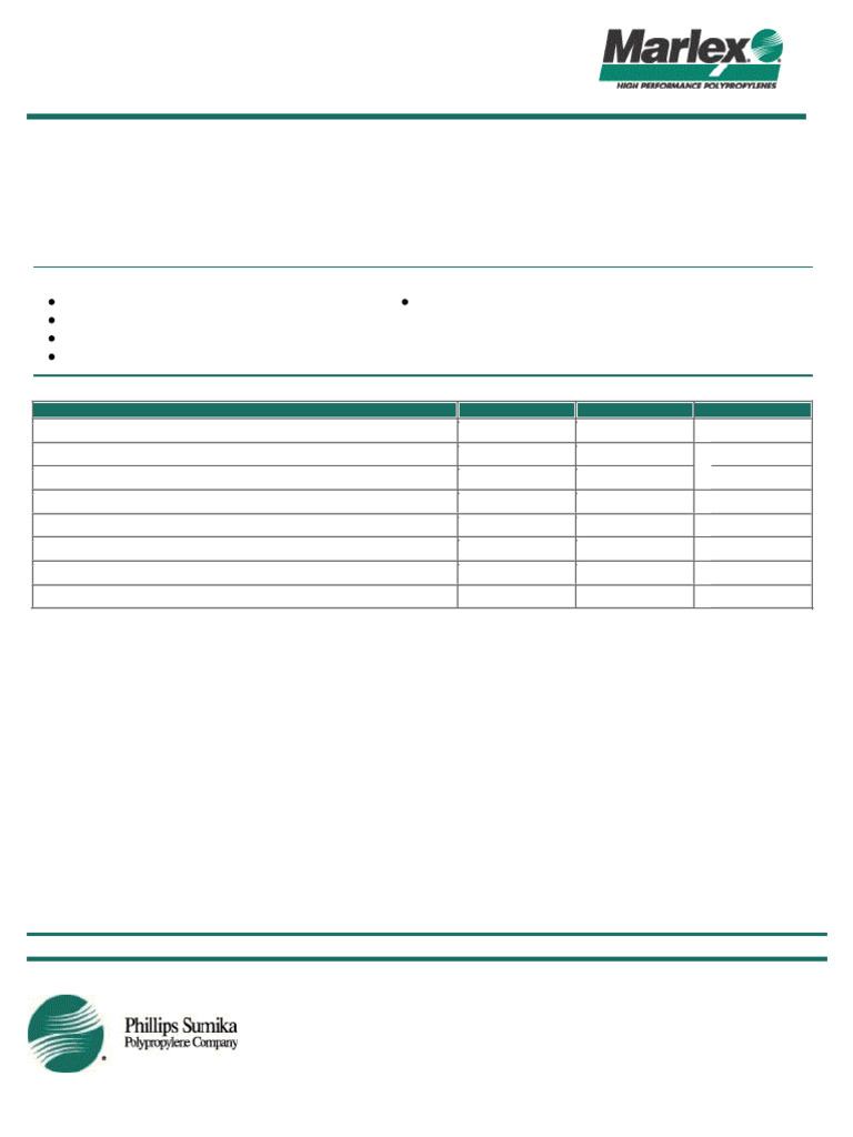 Marlex_HGX-030 | PDF | Materials Science | Building Engineering