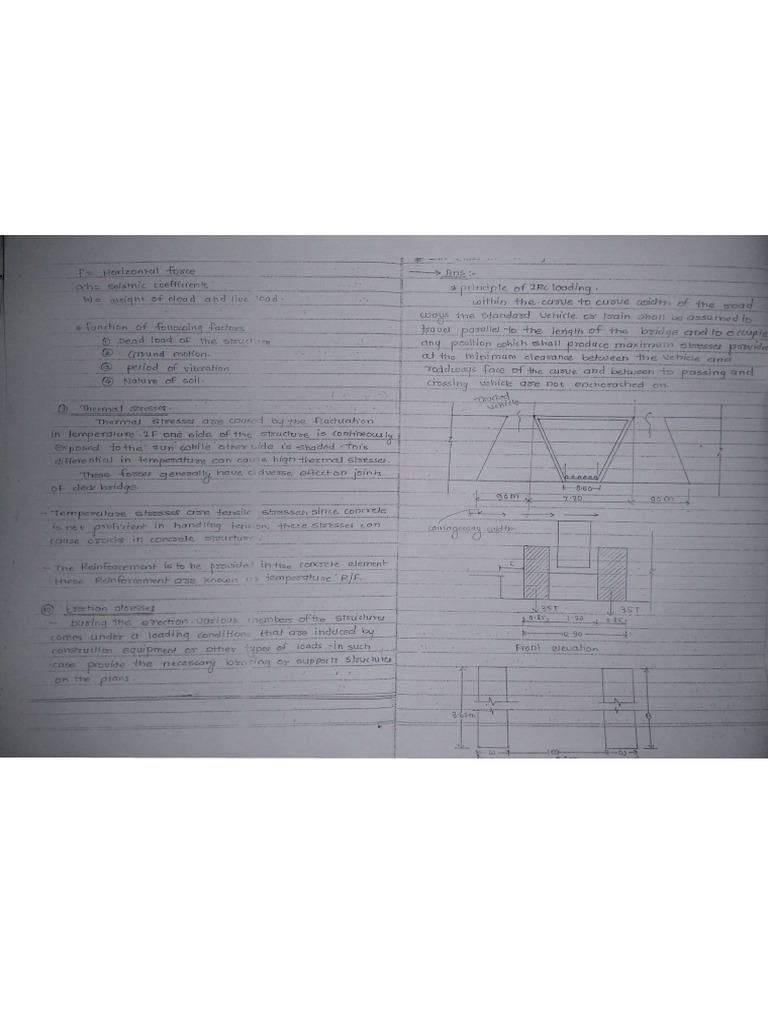 Notes Bridge Girder Part 6 | PDF